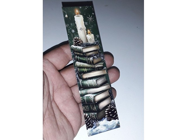 Obeleživač za knjige (bookmarker) – 15 x 4 cm