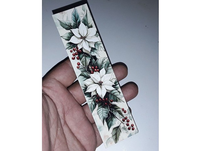 Obeleživač za knjige (bookmarker) – 15 x 4 cm