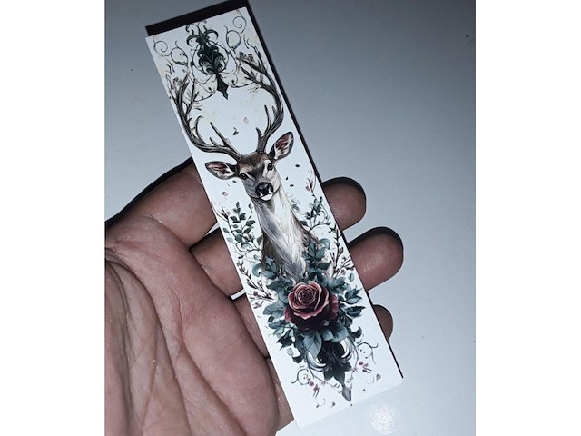 Obeleživač za knjige (bookmarker) – 15 x 4 cm