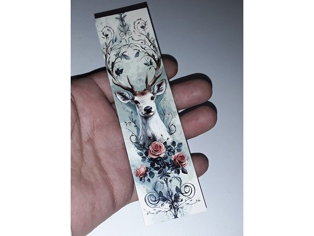 Obeleživač za knjige (bookmarker) – 15 x 4 cm