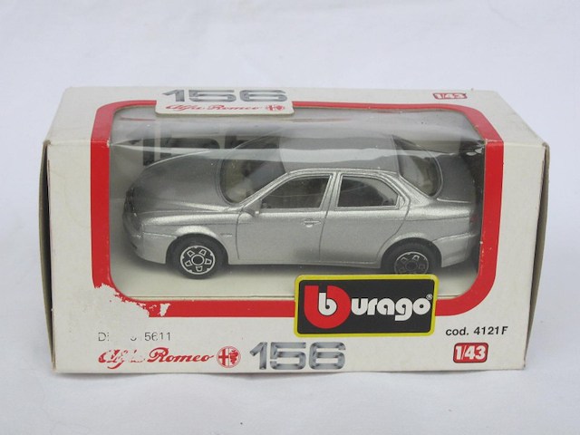 1:43 burago alfa romeo 156