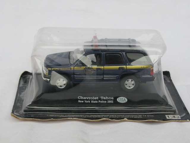 1:43 atlas chevrolet tahoe