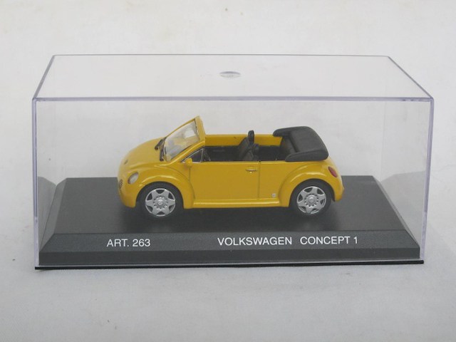1:43 detail cars VW new beetle concept 1 convertible