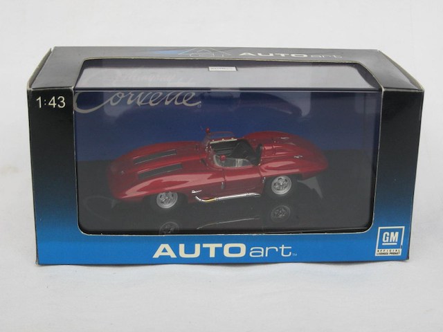 1:43 auto art chevrolet corvette `59 stingray