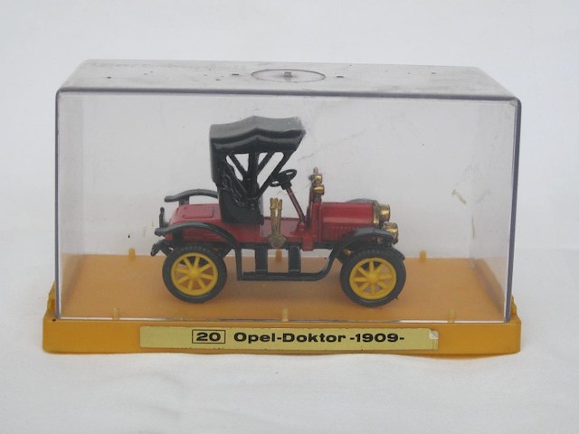 1:43 euro model opel doktor 1909