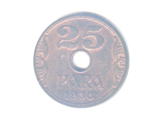 25 para 1938