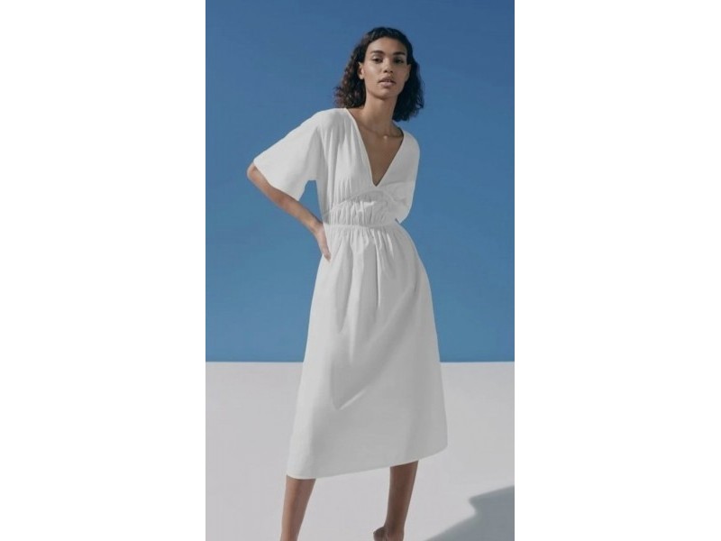 ZARA...PRELEPA OVERSIZE HALJINA-100% PAMUK-KAO NOVA