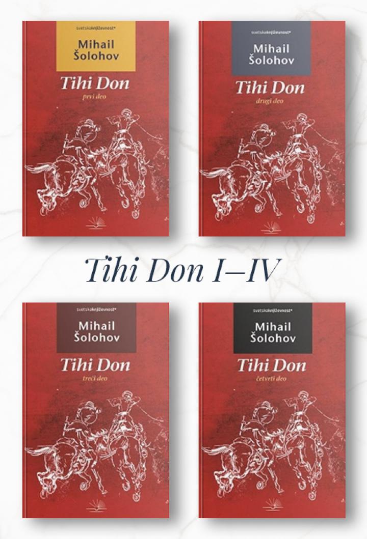 TIHI DON - KOMPLET (1 - 4), M. A. ŠOLOHOV