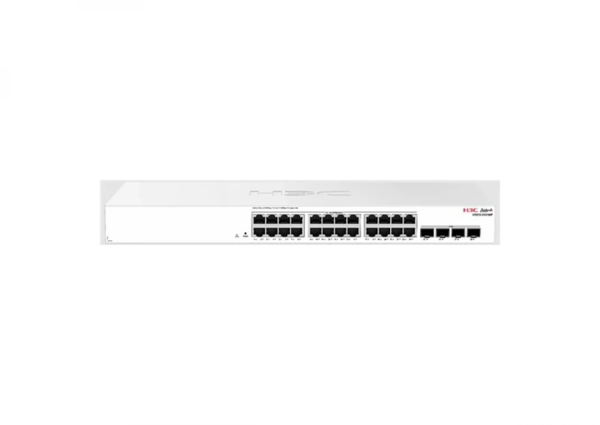 H3C Aolynk US210-24G4MF Eth. Sw. 24x1G, 4x1G/2.5G SFP, AC