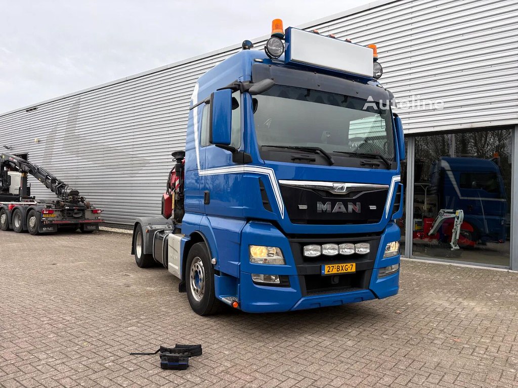 MAN TGX 18.440 TGX 18.440 / 4x2 / FASSI Kraan F235A / AFSTANDSBEDIEN tegljač