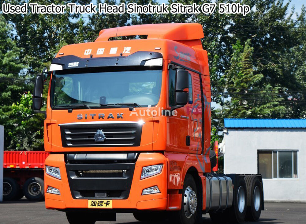 Sitrak Used Tractor Truck Head Sinotruk Sitrak G7 in Ghana tegljač