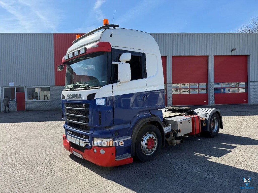 Scania R500 V8 / ENGINE RUNNING / RETARDER / HYDRAULICS / FULL-AIR / FR tegljač nakon udesa