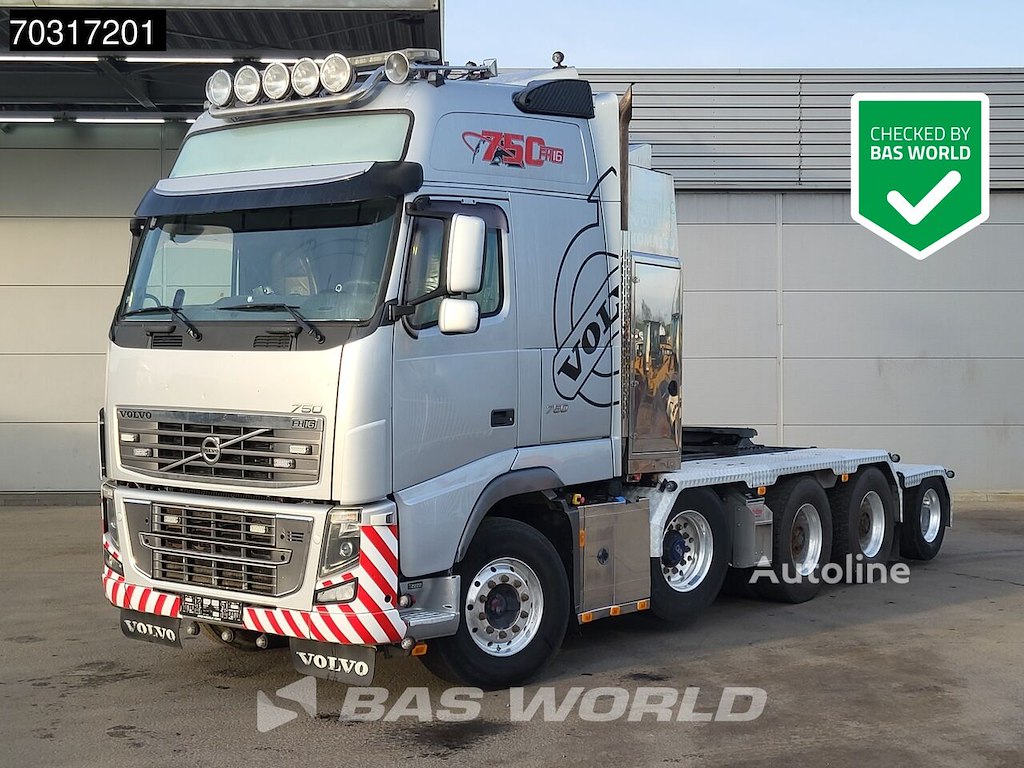 Volvo FH16 750 FH 10X4 XL Retarder Big-Axle Lift+Lenkachse Alcoa's Eur tegljač