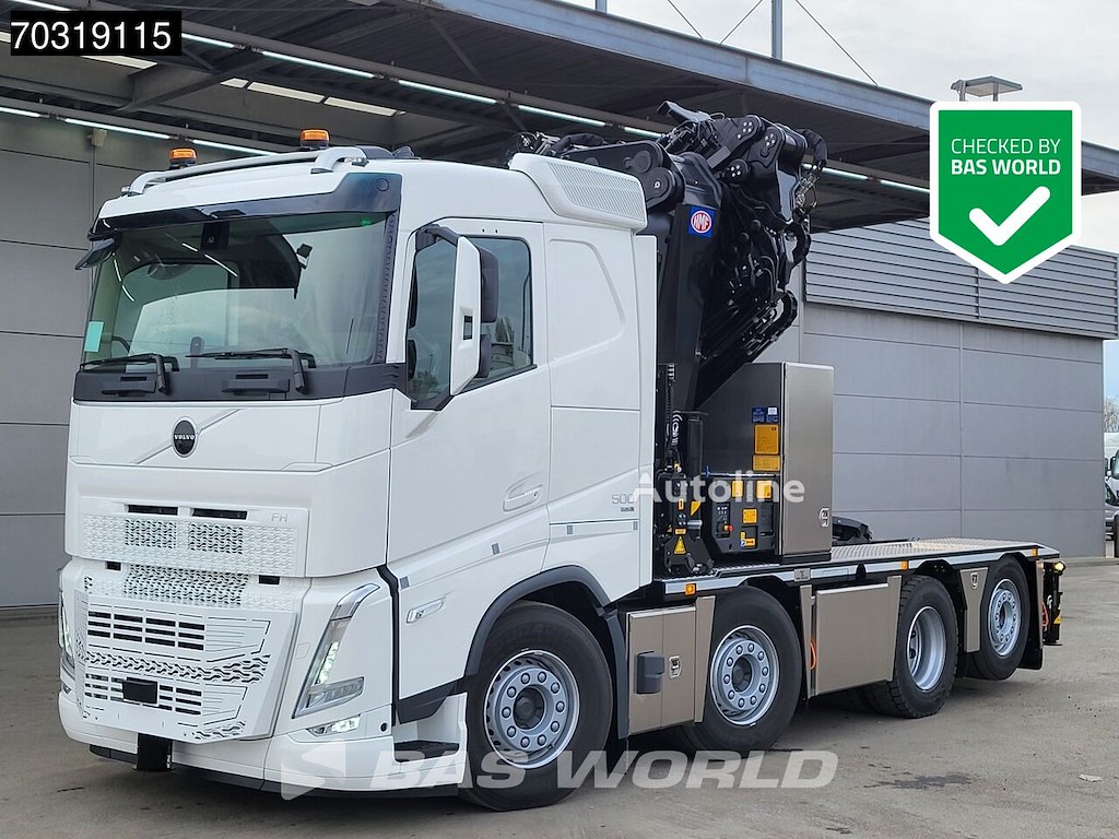 Novi Volvo FH 500 8X2 NEW! HMF9520 K6 + JIB K6 Crane Kran + fifth wheel VEB tegljač