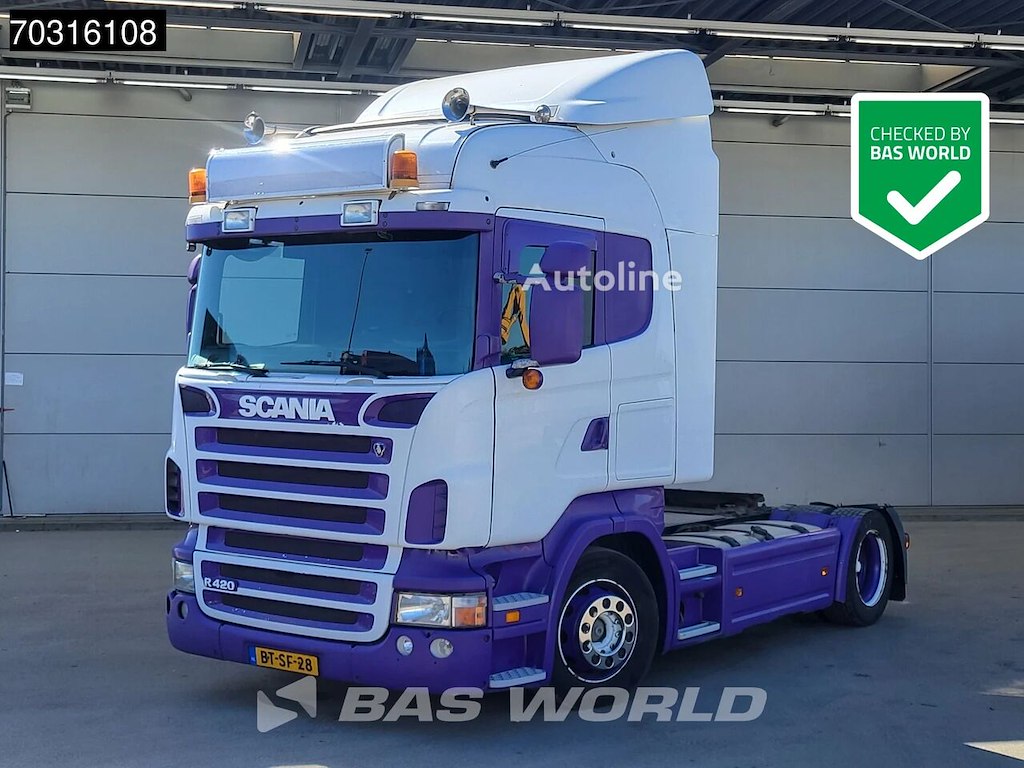 Scania R420 R 4X2 3-Pedal! Mega Retarder 2xTanks tegljač