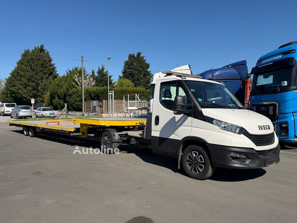 IVECO Daily 35s18 tegljač + poluprikolica sa niskom platformom