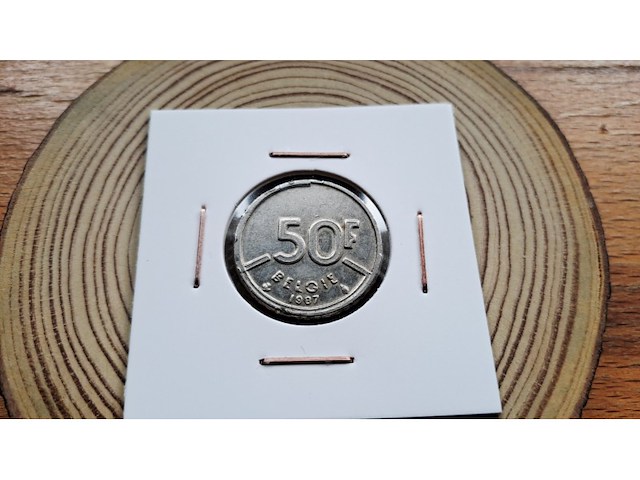 BELGIJA 50 FRANAK 1987 GODINA