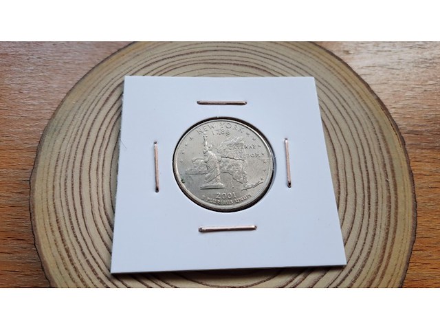 USA QUARTER DOLLAR 1788-2001 GODINA NEW YORK JUBILARAC
