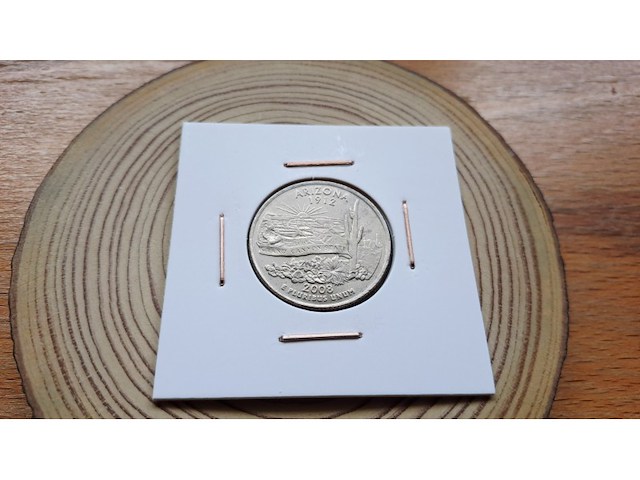 USA QUARTER DOLLAR 1912-2008 GODINA ARIZONA JUBILARAC