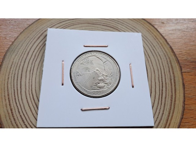 USA QUARTER DOLLAR 2015 GOD. NORTH CAROLINA  JUBILARAC