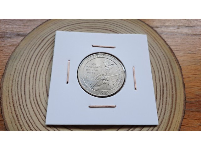 USA QUARTER DOLLAR 2016 GODINA KENTUCKY JUBILARAC