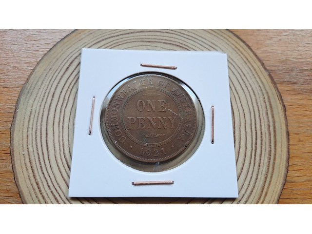 AUSTRALIA ONE PENNY 1921 GODINA
