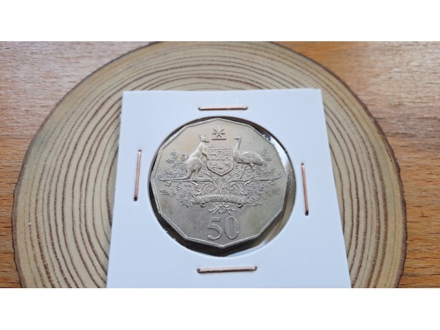 AUSTRALIA 50 CENTI 2001 GODINA JUBILARAC