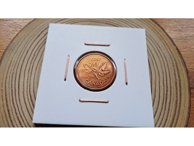 KANADA 1 CENT 1867-1992 GODINA JUBILARAC