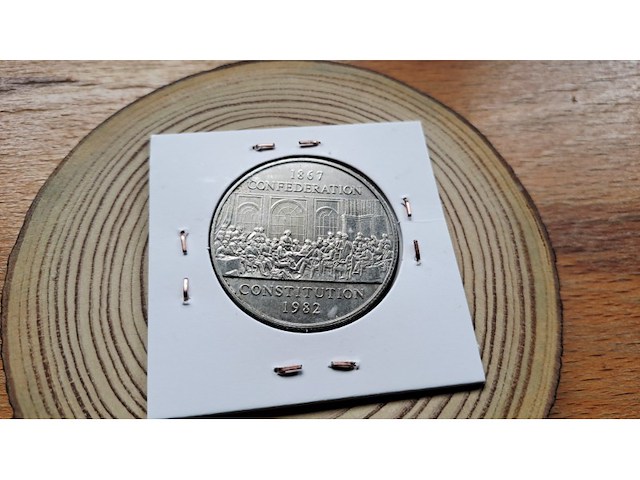 KANADA 1 DOLLAR 1867-1982 GODINA CONFEDERATION JUBILARA