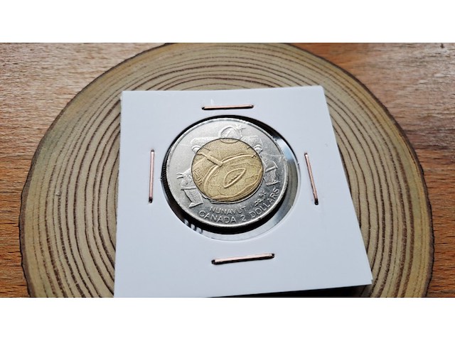 KANADA 2 DOLLARS 1999 GODINA JUBILARAC BIMETAL