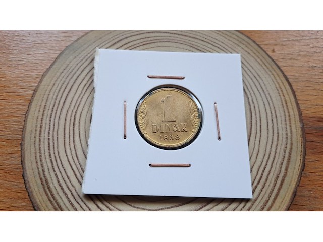 KRALJEVINA JUGOSLAVIJA 1 DINAR 1938 GODINA