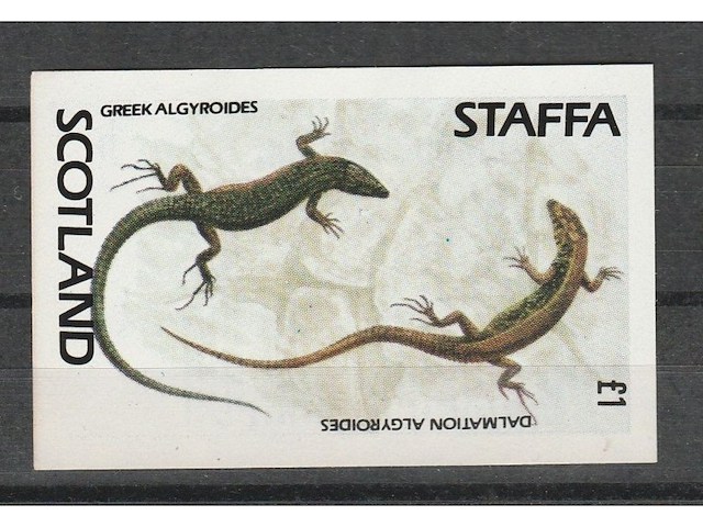 Staffa - Greek algyroides, Dalmation algyroides - MNH