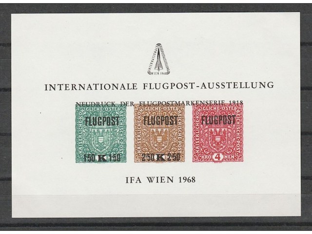 Internationale flugpost-ausstellung - IFA Wien - Neudru