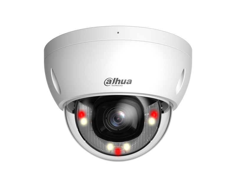 IPC-HDBW2449E-S-IL-0280B 4MP Smart Dual Light Fixed-focal Dome WizSense Network Camera