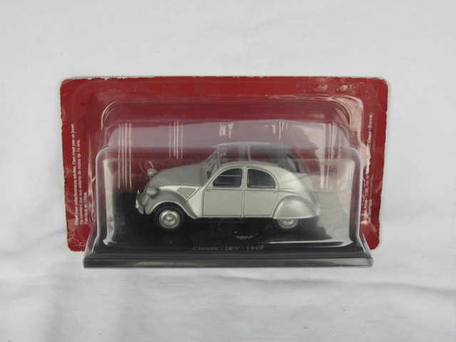 1:43 atlas citroen 2CV
