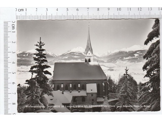 Wintersportplatz, Tamsweg im Lungau - Leonhardirkirche