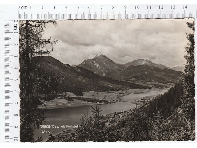 Weissensee mit Reiskofel, Koruška, Austrija