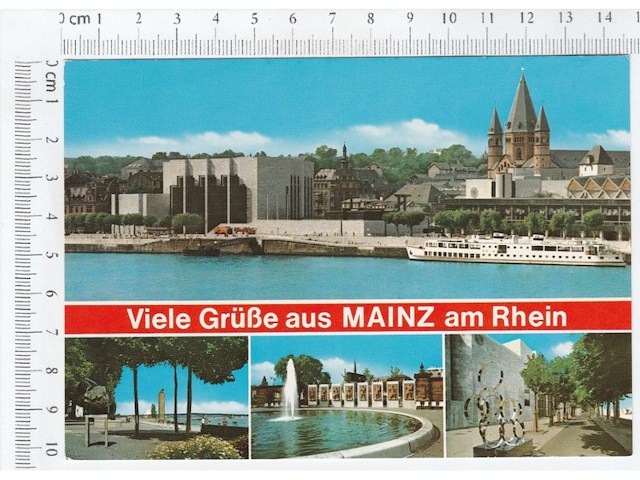 Viele Grüße aus Mainz am Rhein, Majnc
