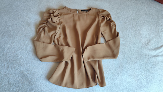 Braon krem bluza M
