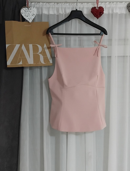 Zara peplum top sa masnicama nov sa etiketom L