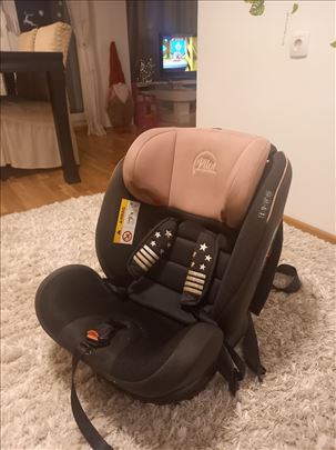 Auto sedište Pilot od 0-36kg sa Isofixom - pink