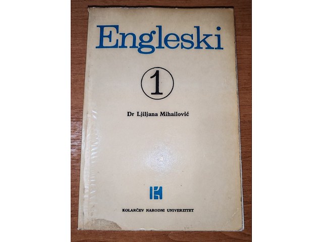 Engleski 1 - Ljiljana Mihailović
