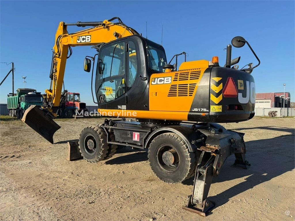JCB JS 175 W Engcon + grapple bager točkaš