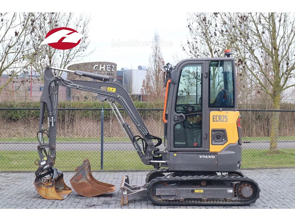 Volvo ECR25 ELECTRIC | JECR25D | TILTBUCKET | BUCKET | LOW HOURS mini bager