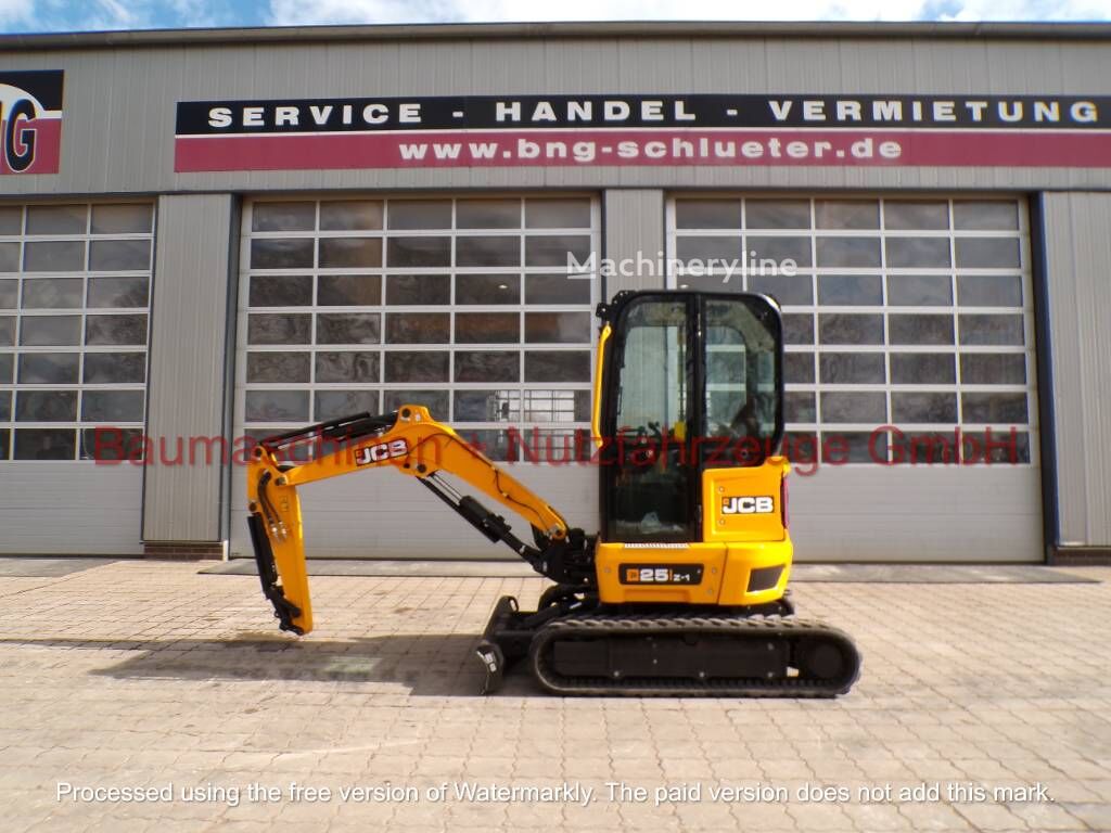 Novi JCB 25Z-1 NEU Bj'26 Kurzheck mini bager