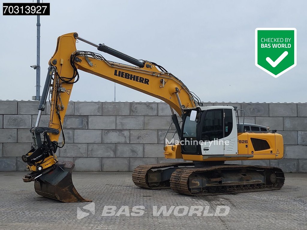 Liebherr R926 LC Trimble GPS - Engcon bager guseničar