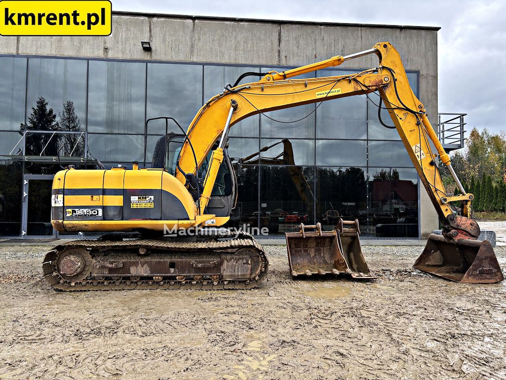 JCB JS 130 KOPARKA GĄSIENICOWA 2005R. | JCB JS 145 CAT 311 VOLVO ECR bager guseničar