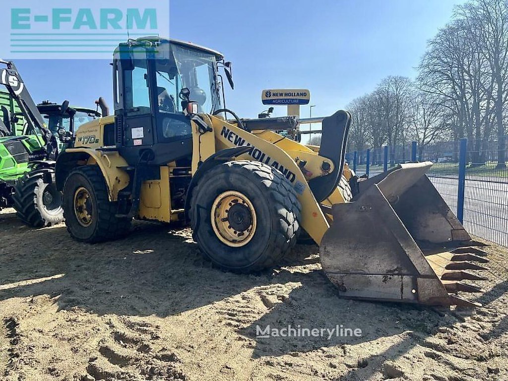 New Holland w 170 b mini bager