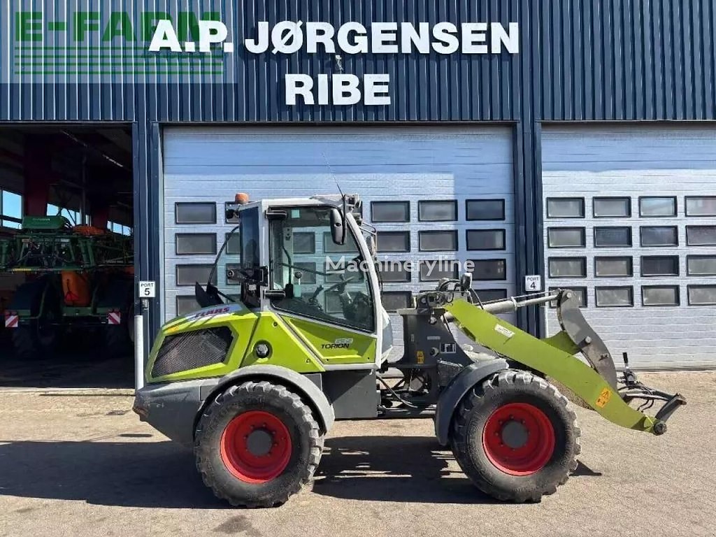 Claas torion 639 - lang arm - high-lift - kun 1050 timer mini bager