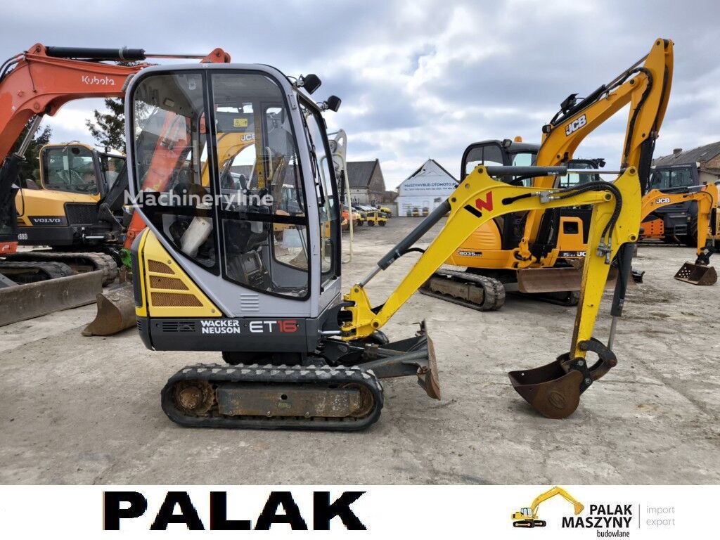 Wacker Neuson Mini koparka NEUSON ET 16 , 2018 rok mini bager